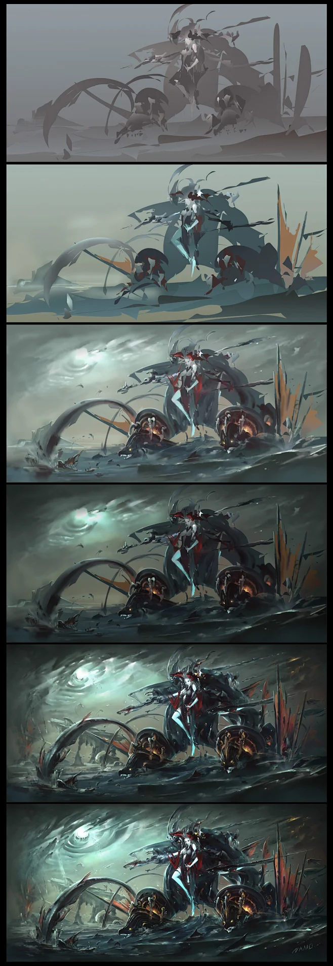 水怪海怪水生怪物来自cgbook.cn (253)-花瓣网