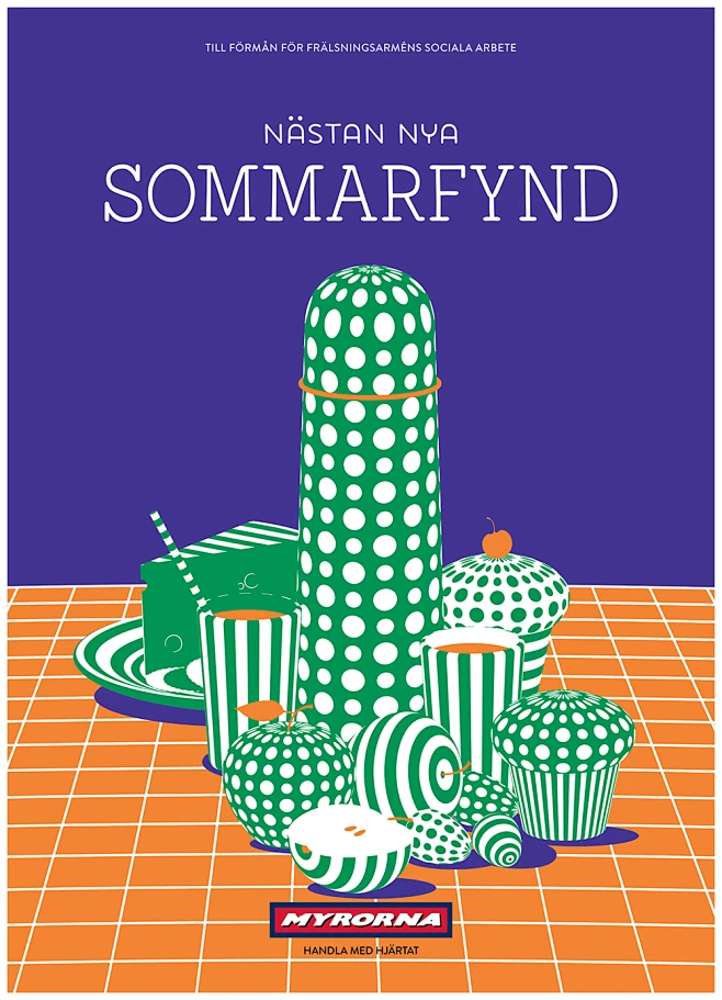 myrorna Sweden pattern stripes Spots polka dot summer Nature Insects ...