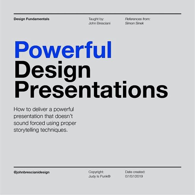 Powerful Design Presentations by John Bresciani – Booklets