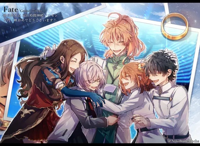 fate fgo 医生 罗马尼 达芬奇 学妹 马修 咕哒子 藤丸立香