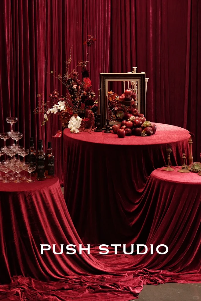 红色丝绒的灵感｜PUSH STUDIO - 小红书-花瓣网