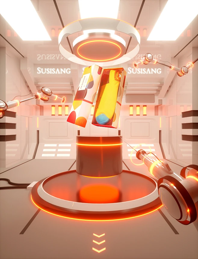 C4D合成_沈文灏_【68Design】-花瓣网