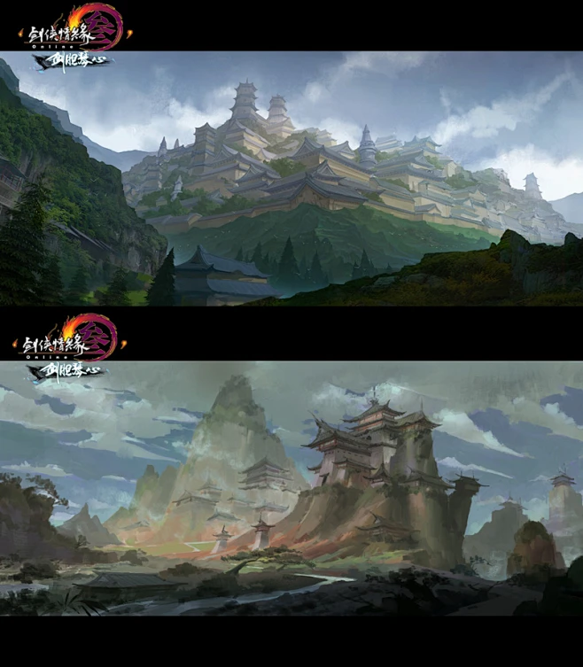 中国风写实场景气氛图来自cgbook.cn (4592)-花瓣网