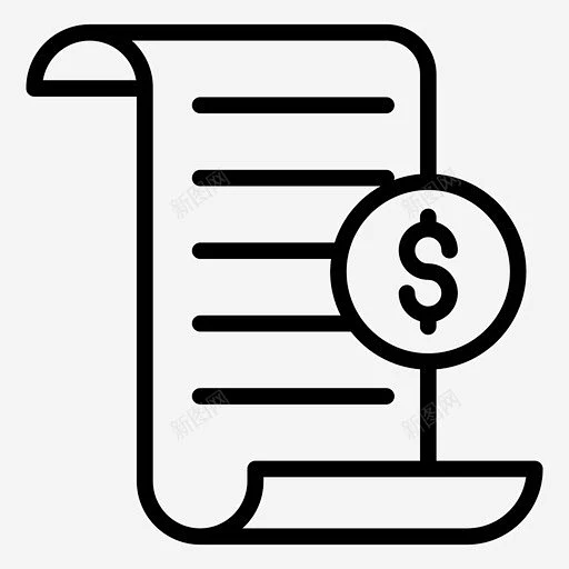 购物发票银行收据银行对账单 icon 图标 标识 标志 UI图标 设计图片 免费下载 页面网页 平面电商 创意素材-花瓣网