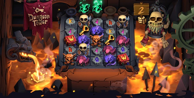 Dungeon Tower-花瓣网