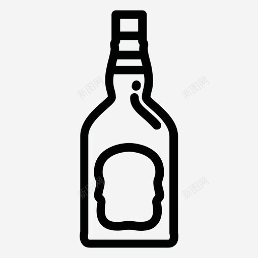 威士忌酒图标 创意素材-花瓣网