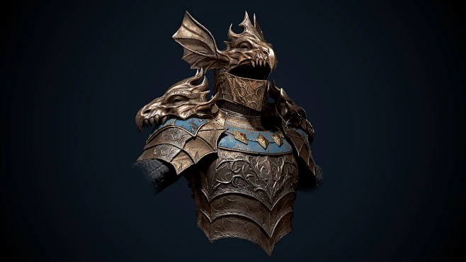 Dragon Knight Armour-花瓣网