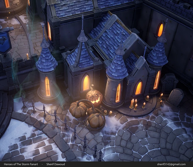 Towers Of Doom [UE4], Sherif Dawoud : Fanart of Towers of doom map from ...