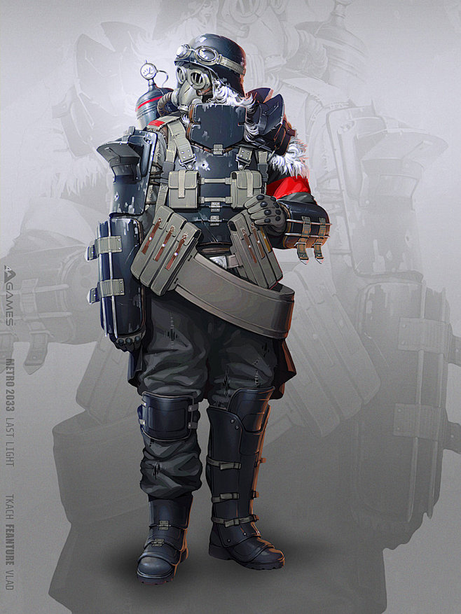 Metro Exodus - Colonel Miller suits, Vlad Tkach : Concept art of Miller ...