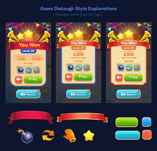 2D art artwork Digital Art game Gaming Mobile app ui design UI/UX user ...