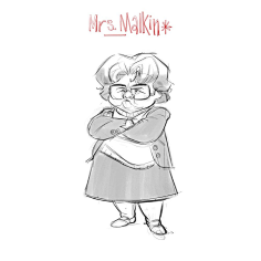 欧美Q版人物（设定）-花瓣网|陪你做生活的设计师 | or Mrs. Malkin for #leomovie The last slides ...