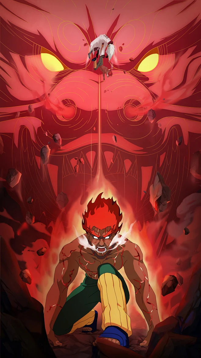 火影手游海报壁纸 (5)-花瓣网