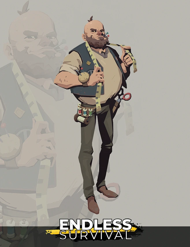 Character Development - ENDLESS SURVIVAL, Murad Albakov : I had the pleasure of creating some of ...