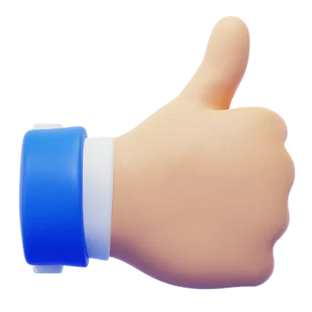 Like Hand Gesture 3D Icon-花瓣网