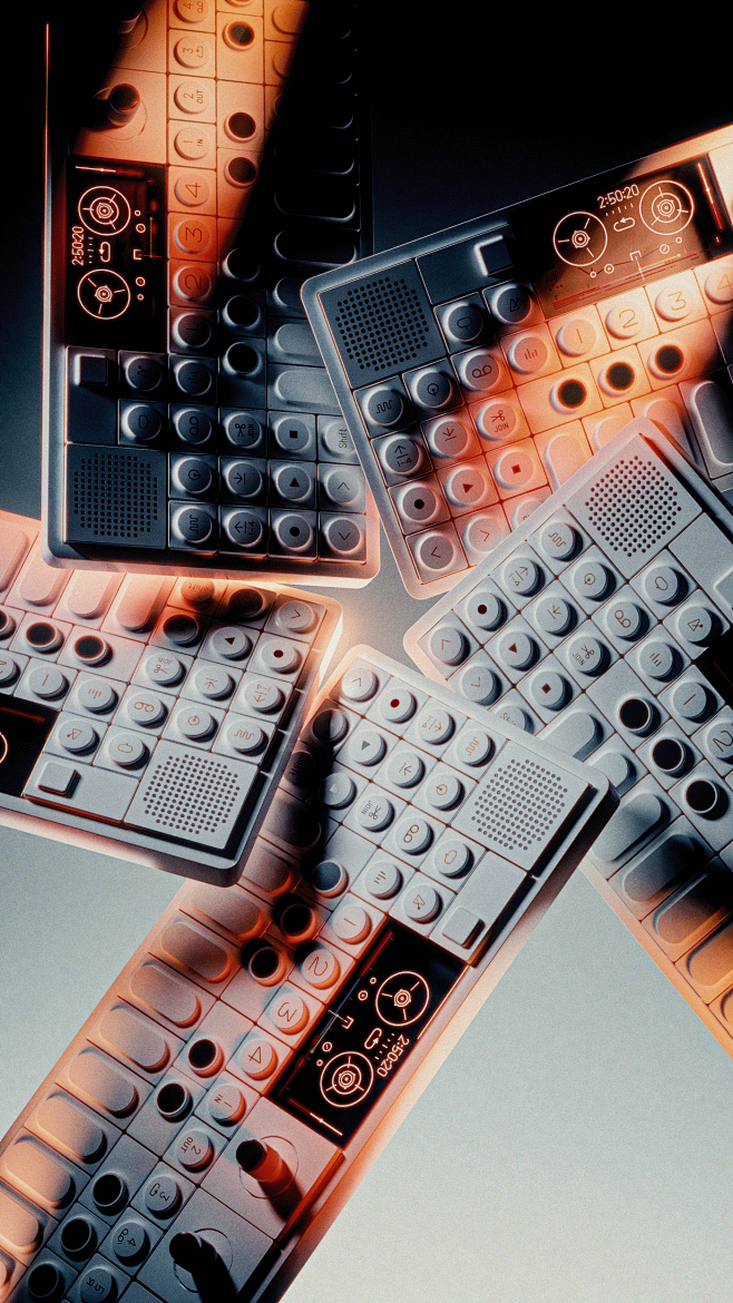 op-1 Product Rendering Render 3D cinema 4d redshift art direction ...