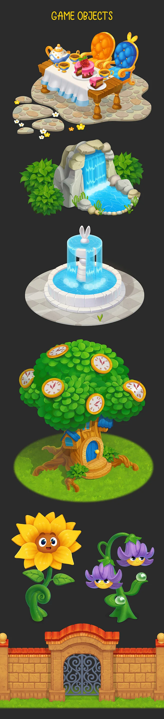 2D 2D art 2d game cartoon casual casual game game Game Art Isometric图片 ...