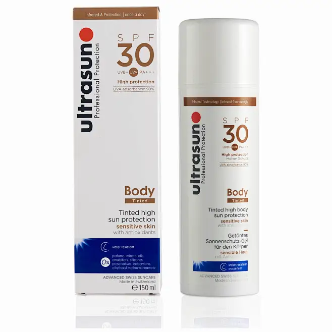 Ultrasun SPF30 Tinted Body Sun Protection (150ml) : Buy Ultrasun SPF30 ...