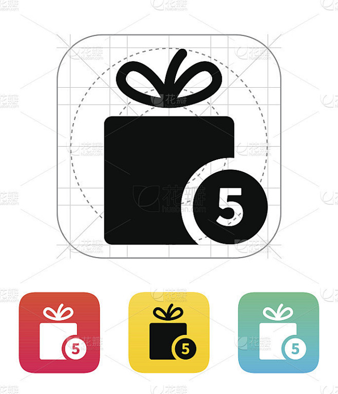 Box with number icon.