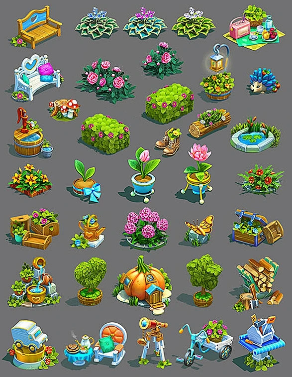 植物原画树原画来自cgbook.cn (1702)-花瓣网