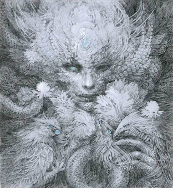 Olga Isaeva 插画作品欣赏-花瓣网