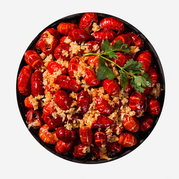 蒜蓉龙虾十三香免抠png素材_新图网ixintu.com