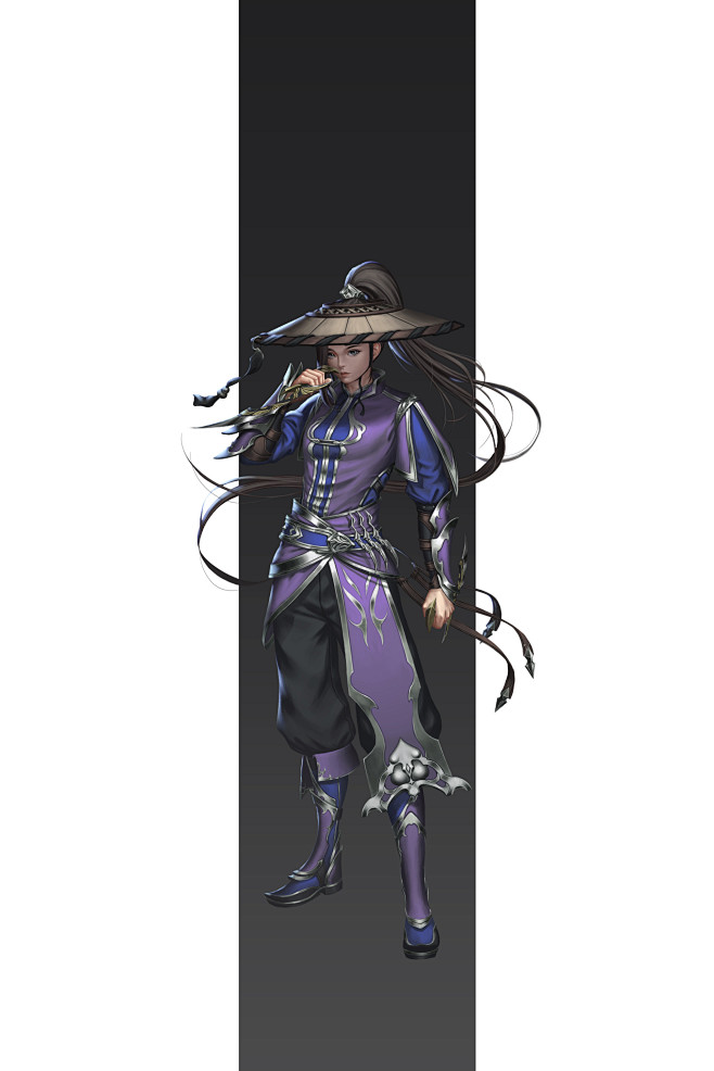 中国风男性角色原画中国风写实角色原画来自cgbook.cn (316)