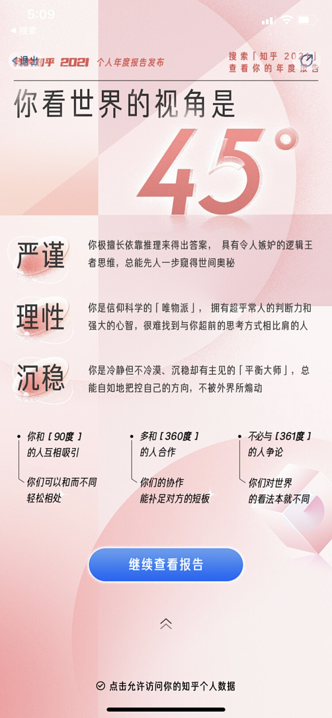 知乎/2021年度报告/H5