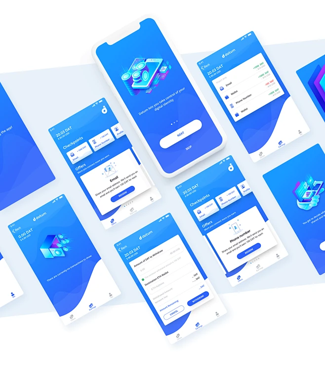 Datum.org Brand Identity, Website and UI/UX design : Brand identity ...