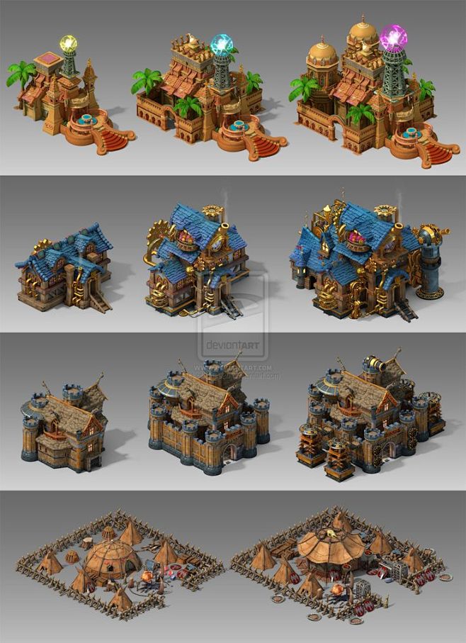 some buildings for promotion by offside926 location environment ...