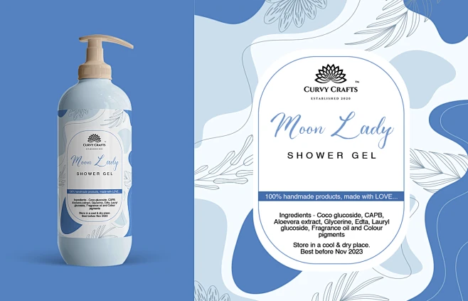 Body Care Products branding custom label design label design Labels and ...