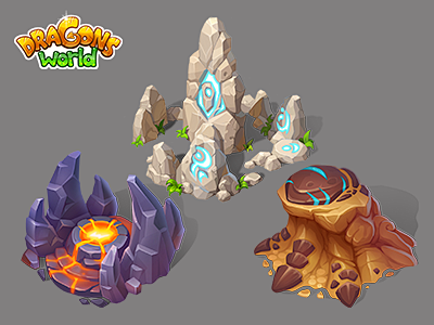 Dragons' World dragons world gamedev icon