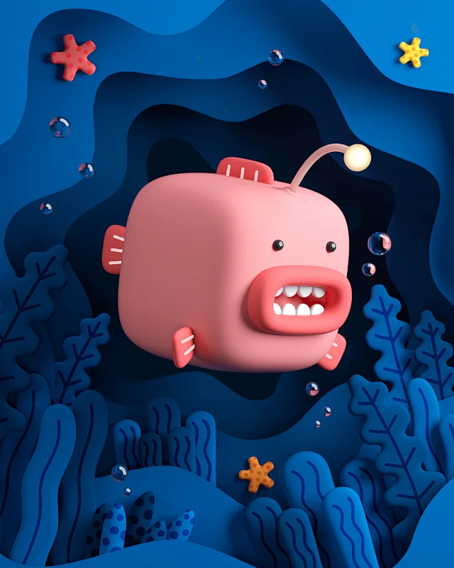 CUBE PLANET，动画设计，C4D渲染，-花瓣网