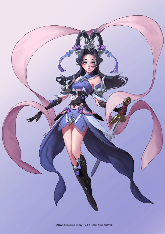 211004_SeonNyeo, stta _nohbyeol : SeonNyeo : like Korea fairy, elf-花瓣网