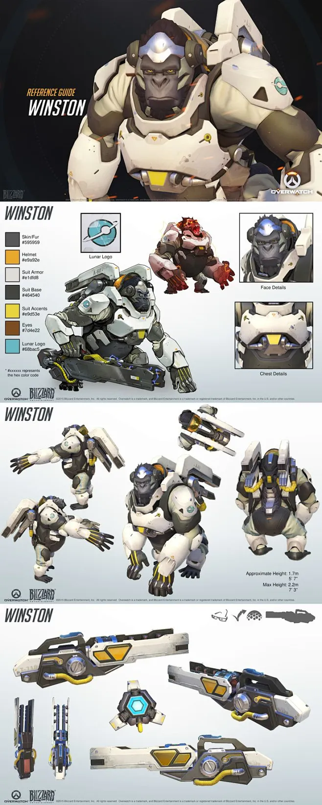 Overwatch - Winston Reference Guide-花瓣网