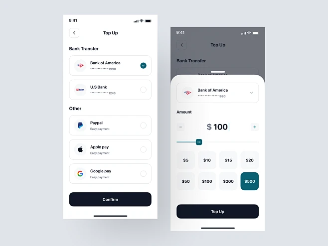 Smartpay - Fintech App by Barly Design Team for UI8 on Dribbble-花瓣网