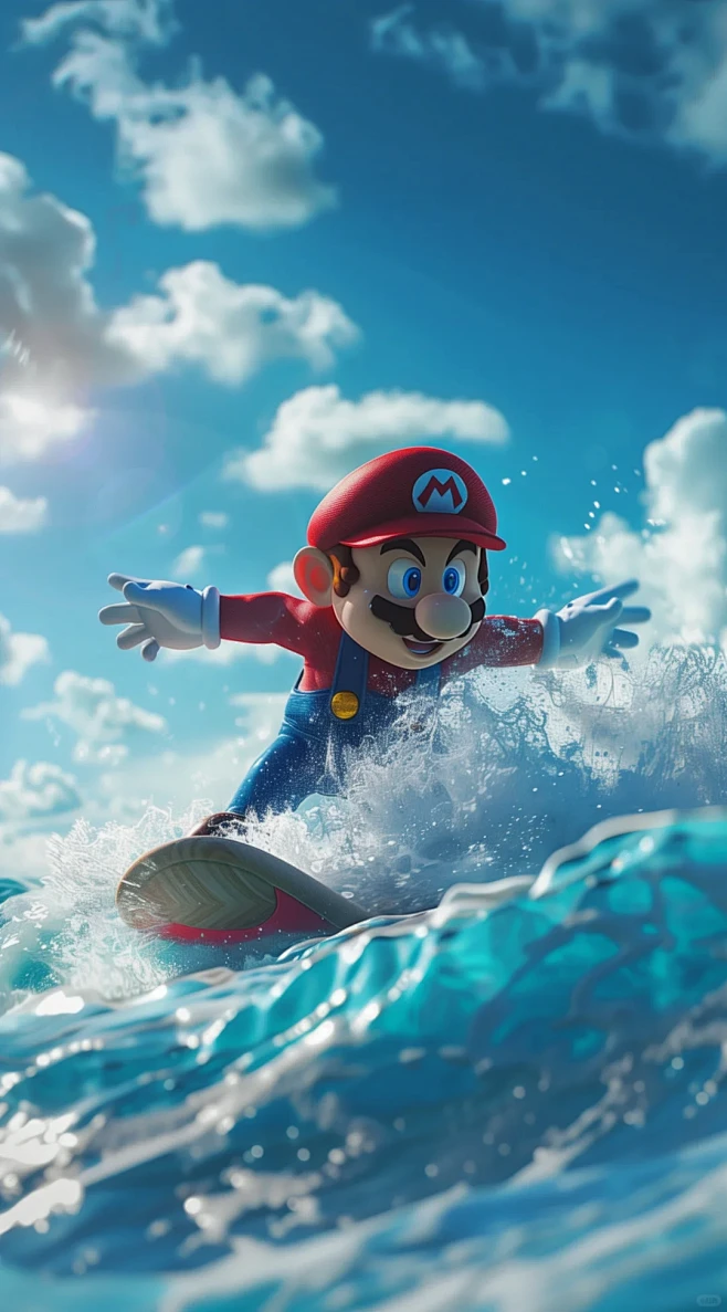 AIGC | 冲浪马里奥 MJ教程分享 - 小红书-花瓣网