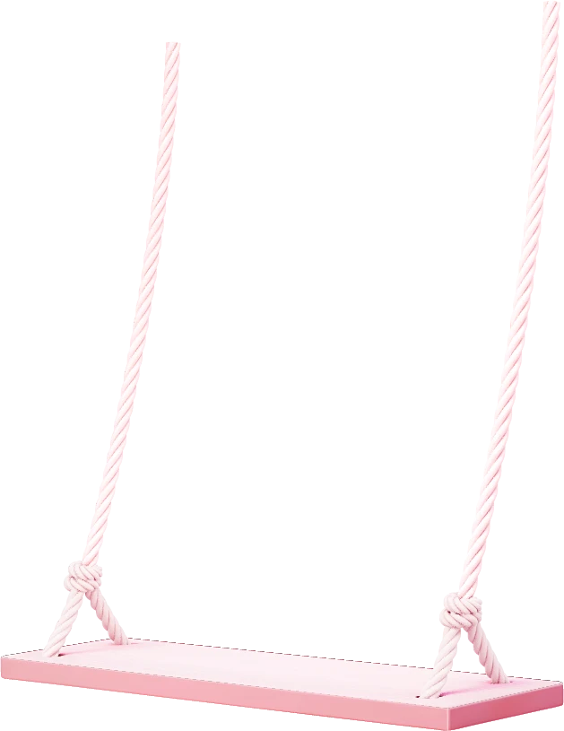 pink swing-花瓣网