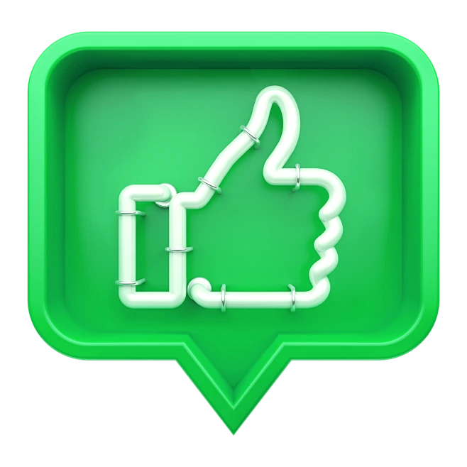Green-neon-like-button-transparent-PNG-花瓣网