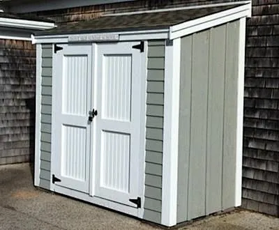 4'x8' Lean-To Cuttyhunk | Small Buildings, Sheds, Cabanas, Porch ...