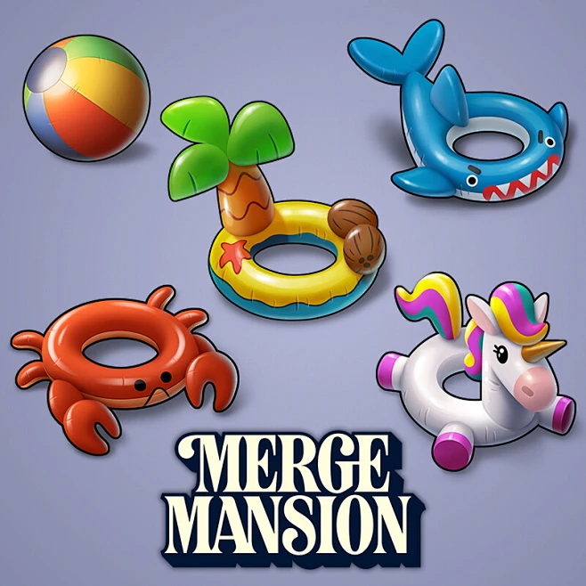 Merge Mansion Casey and Skatie Poo 2.jpg-花瓣网