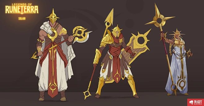 {游戏系列}美国RUNETERRA符文传说（UI,角色，场景）-花瓣网