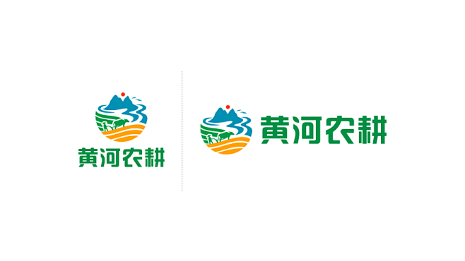 黄河农耕农业协会LOGO设计中标图2