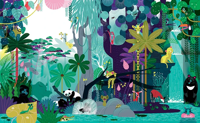 The very jungly jungle book : Text by Joseph Jacquet. Early in the ...
