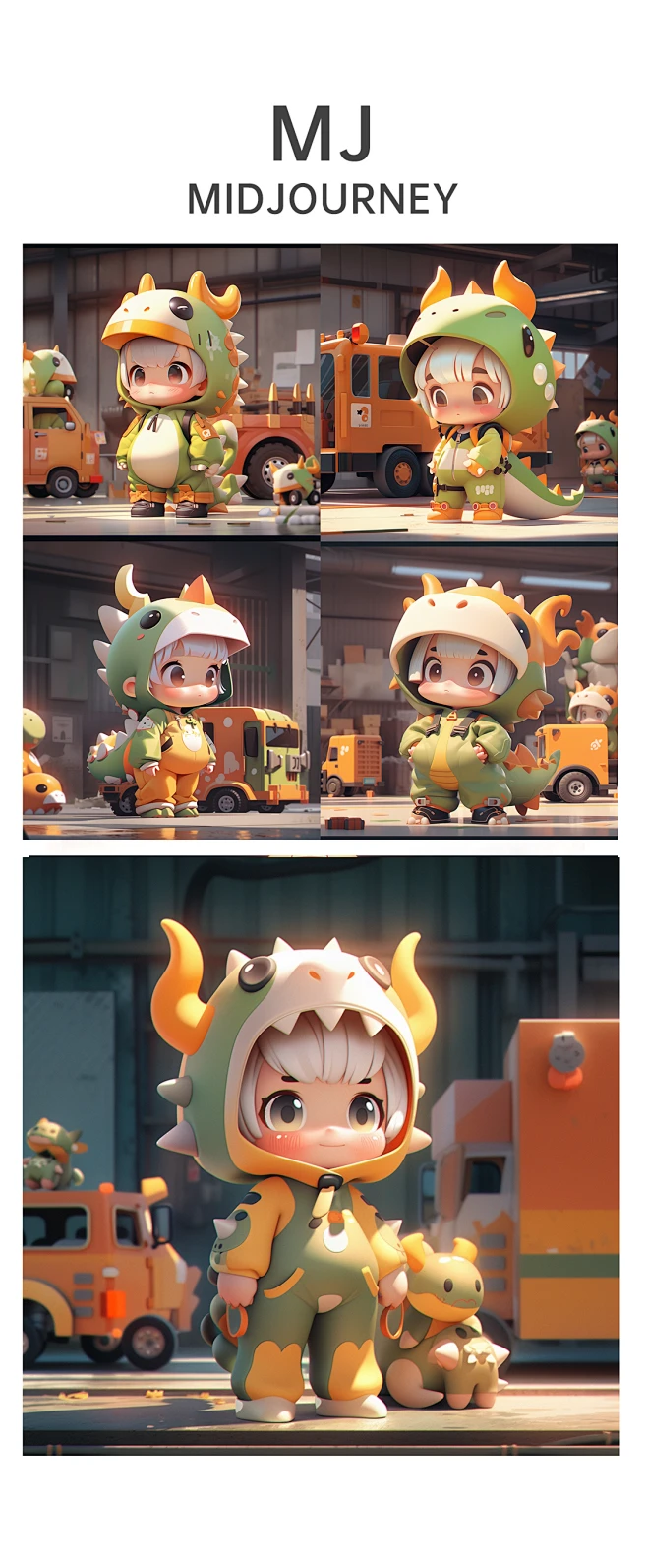 3D，MJ，关键，小恐龙-花瓣网