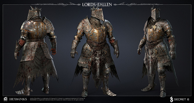 Lords Of The Fallen - Ravager Armour Set