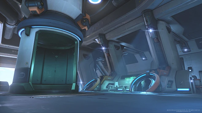 Overwatch - Busan - MechBase图片_【场景】科幻场景图片素材-花瓣网