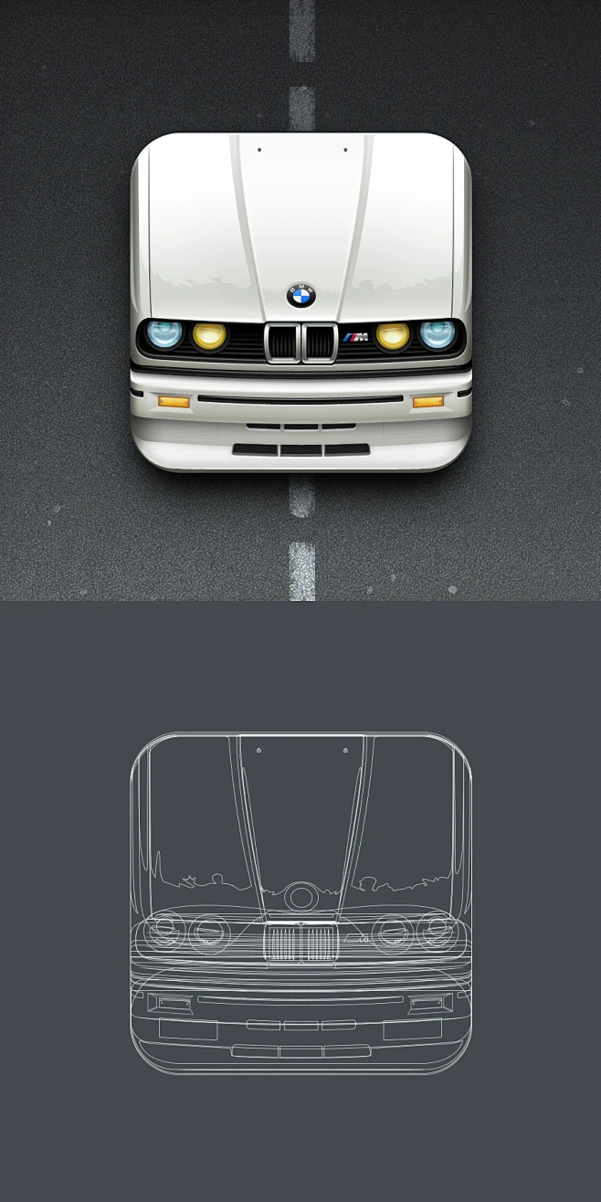 Bmw_icon_512%d1%85512_and_vector_grid-花瓣网