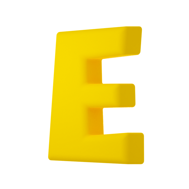 E 数字 字母 PNG 建模 3d blender