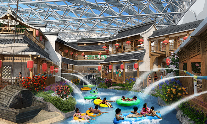 Wuxi Indoor Water Park - DTJ Design : DTJ Design