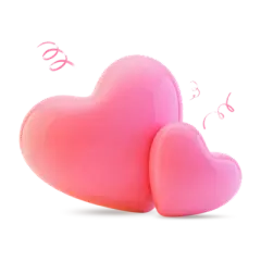 【米图网-52mitu.com】爱心 心形 金属 潮流 3D 流体 情人节 七夕 520 告白日 214爱心心形元素-花瓣网